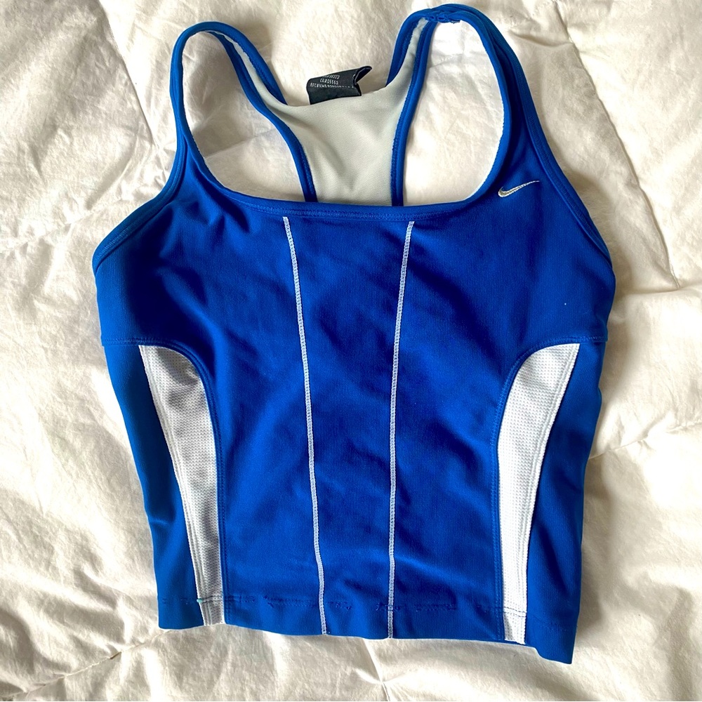 Nike Pro Crop Elite Running Singlet Track - Gem